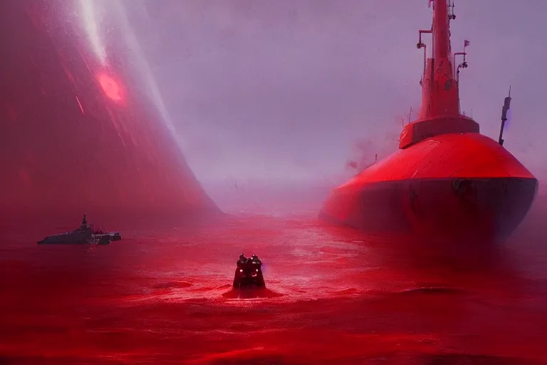 the red october by greg rutkowski, beautiful | Stable Diffusion | OpenArt