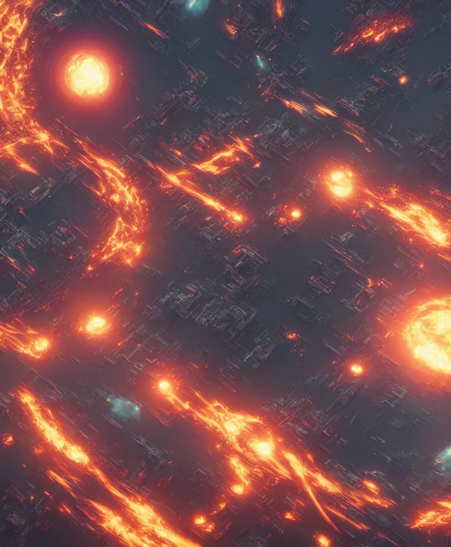 isometric view planet exploding, art by greg | Stable Diffusion | OpenArt