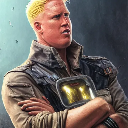jake busey as guile from street fighter, ultra | Stable Diffusion | OpenArt