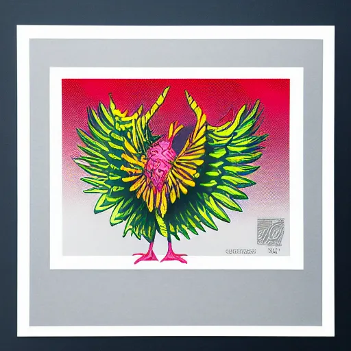 cmyk risograph print avian scorn cenobite | Stable Diffusion | OpenArt