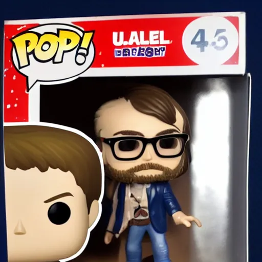 a funko pop of german young man with long brownish | Stable Diffusion ...