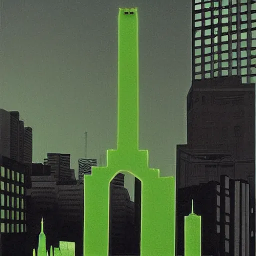 Sculpture. a cityscape in which tall, imposing | Stable Diffusion | OpenArt