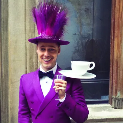 Grexic wearing very posh attire whilst sipping on tea | Stable ...