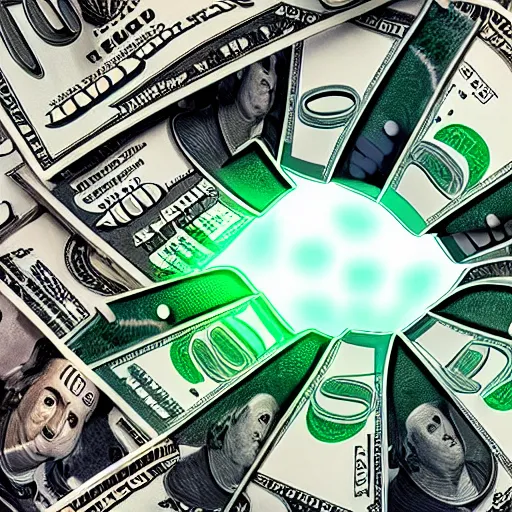 uhd photorealistic cash cyclone, tornado made of cash, | Stable ...