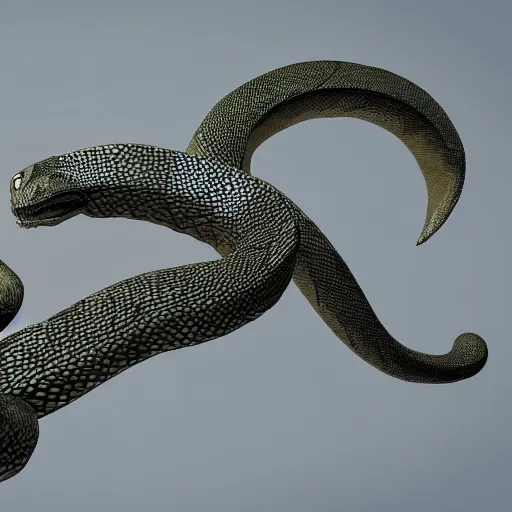 a beautiful 3D render of a serpent from vivid | Stable Diffusion | OpenArt