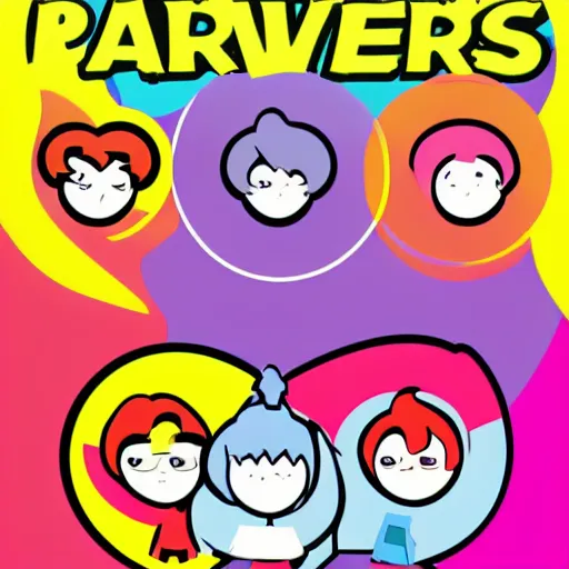 Power puff girls bubble text Vector logo | Stable Diffusion | OpenArt