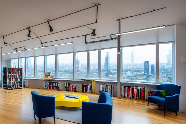 interior of a bright streamer studio with the latest | Stable Diffusion ...