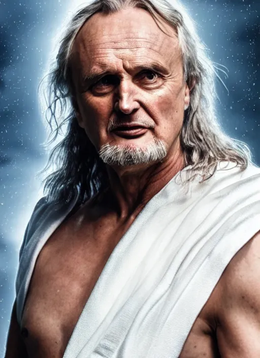 richard dawkins as zeus!!!, god of thunder, greek god, | Stable ...