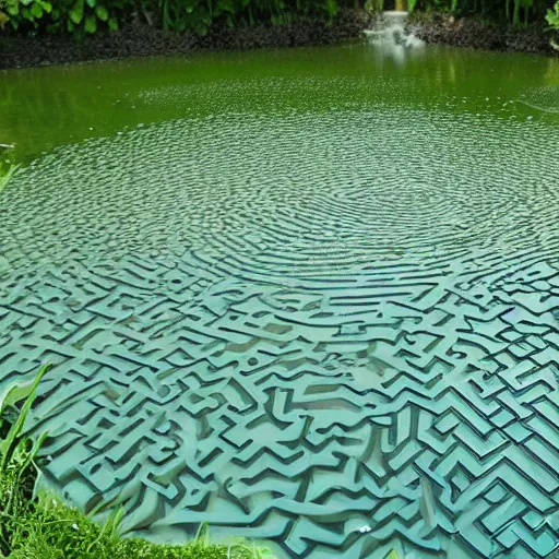 water maze | Stable Diffusion