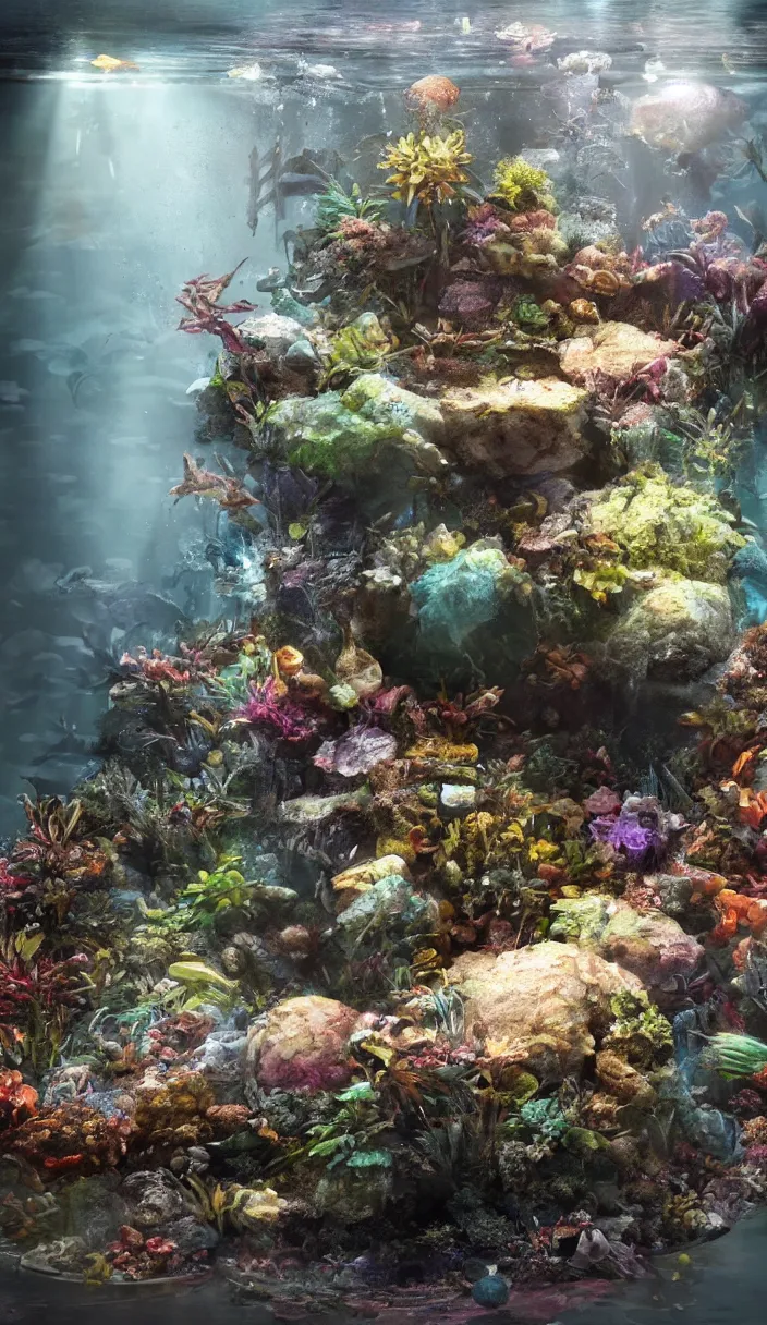 A huge crystal tank, full of formalin, and inside the | Stable ...