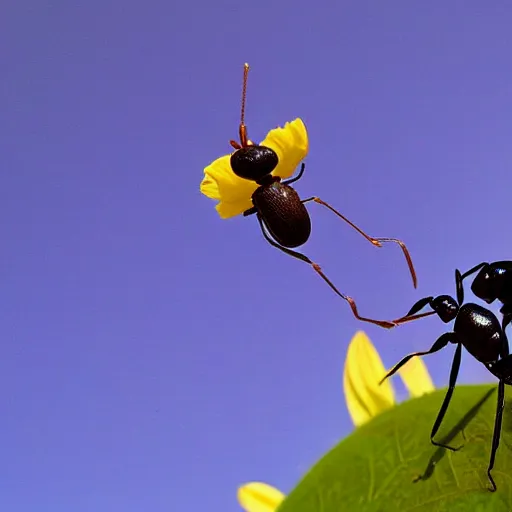 pov, an ant climbing a sunflower | Stable Diffusion | OpenArt