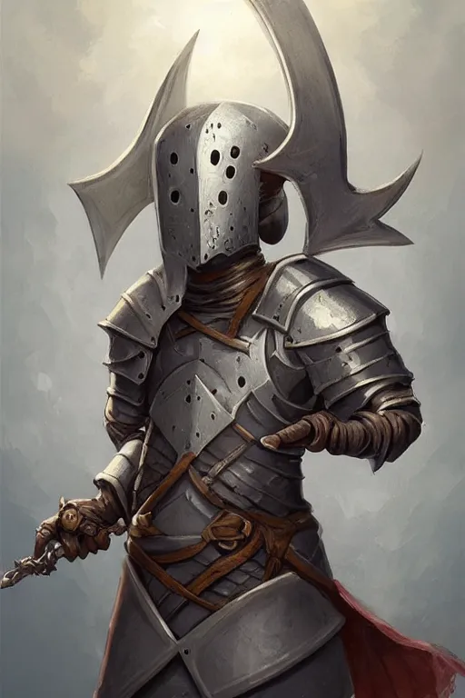 portrait of a male knight, D&D, fantasy, intricate, | Stable Diffusion ...