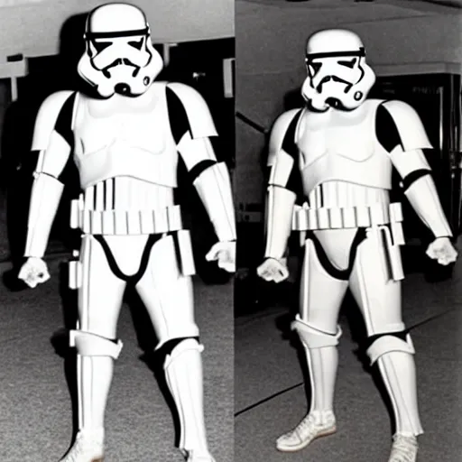 Arnold Schwarzenegger as a stormtrooper bodybuilding | Stable Diffusion ...