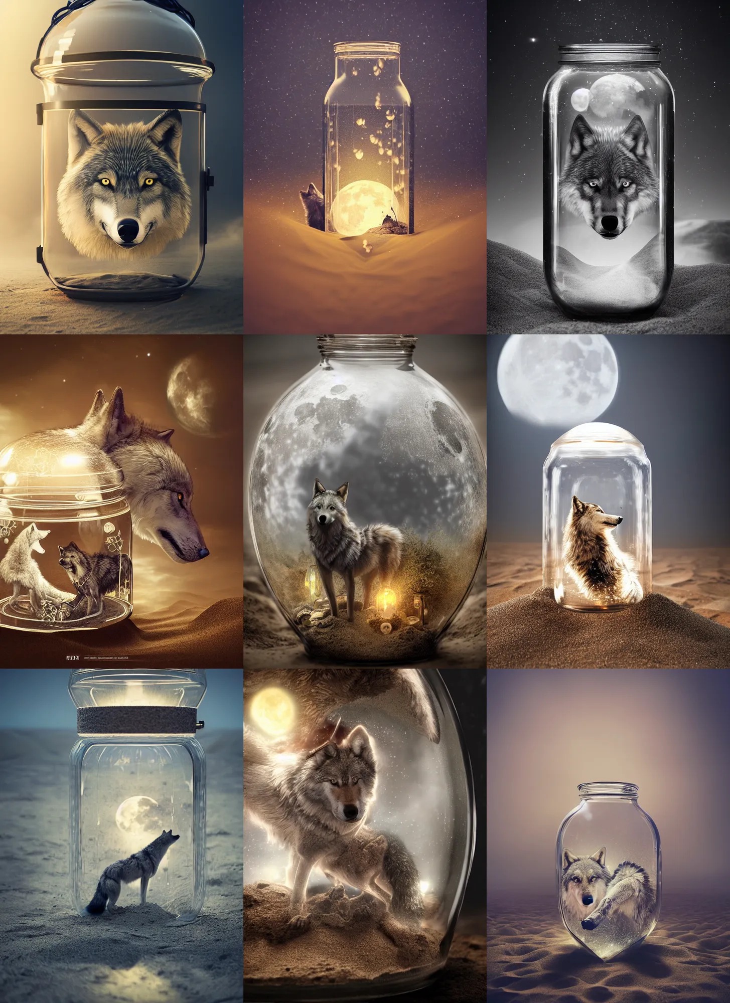 a photo of a whole zoo inside a snowglobe | Stable Diffusion | OpenArt
