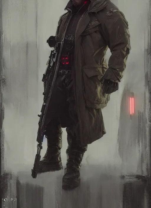 kingpin. cyberpunk assassin in tactical gear. blade | Stable Diffusion ...