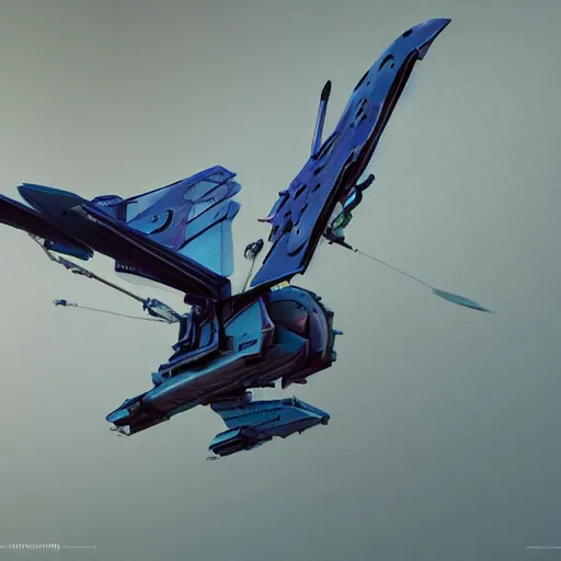 a mechanized dragonfly with wings spread out, 3 | Stable Diffusion