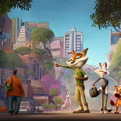 zootopia concept art | Stable Diffusion