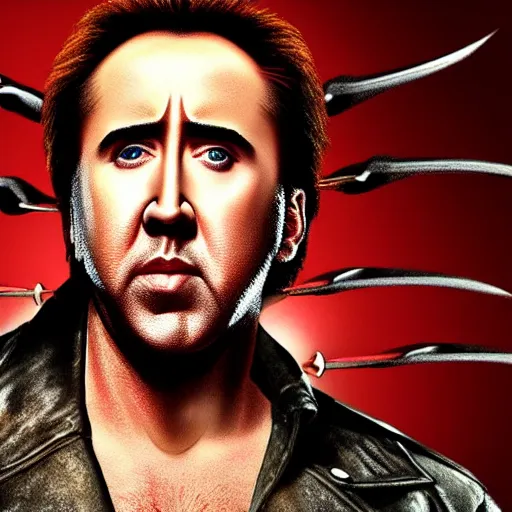 photo realistic, ultra detailed film poster of nicolas | Stable ...