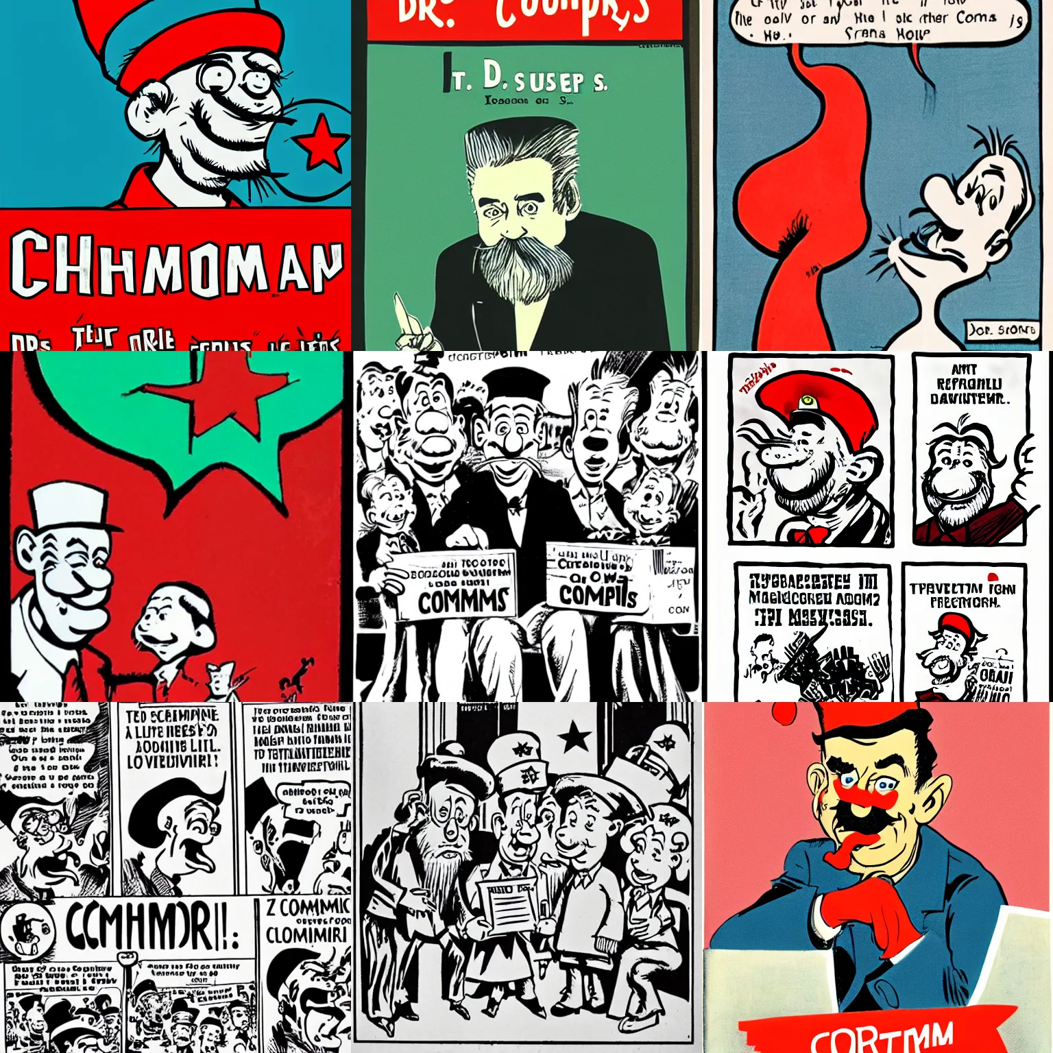 communism by dr. seuss | Stable Diffusion | OpenArt
