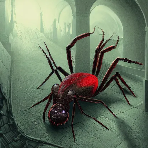 photorealistic demonic spiderpede in the style of | Stable Diffusion | OpenArt