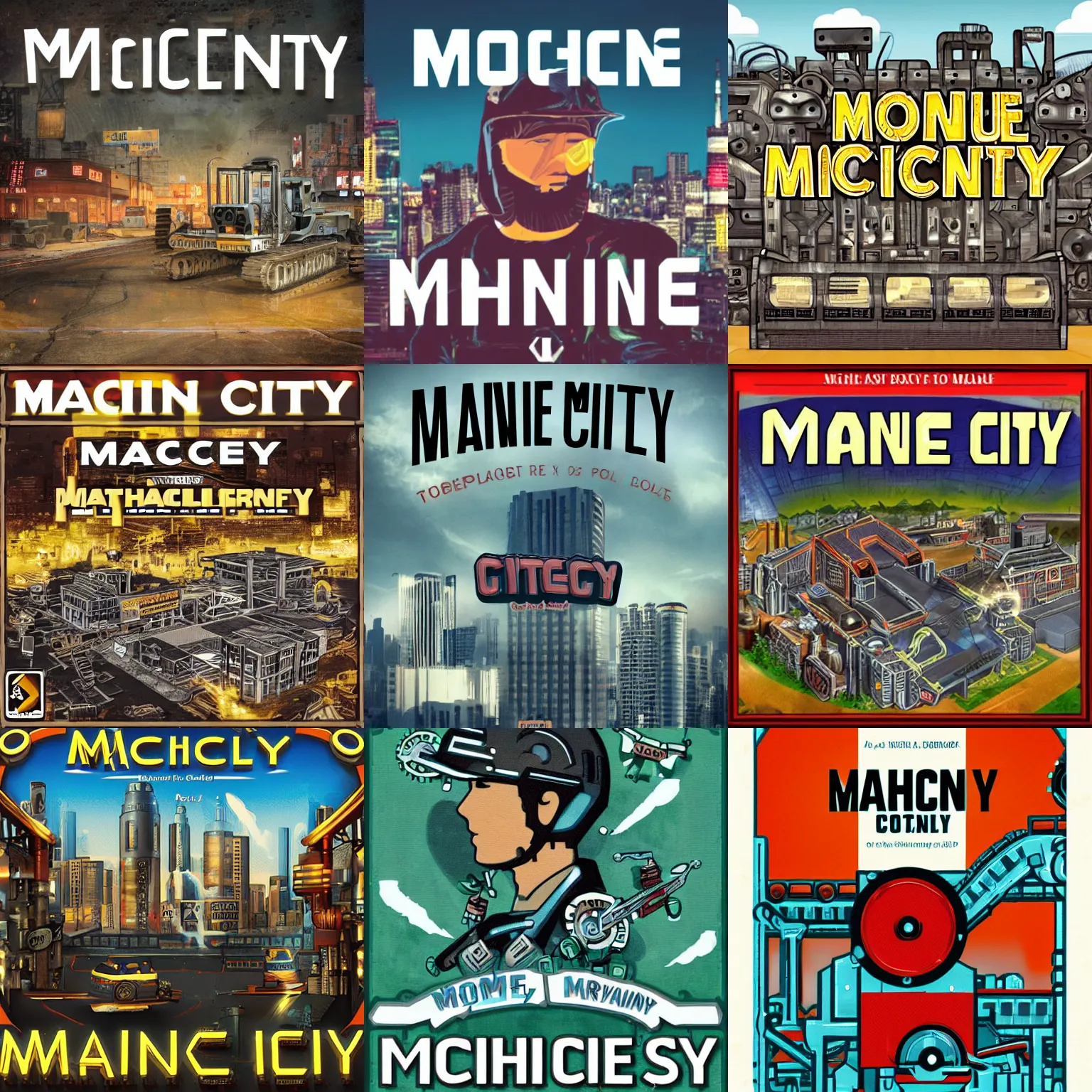 machine city | Stable Diffusion | OpenArt