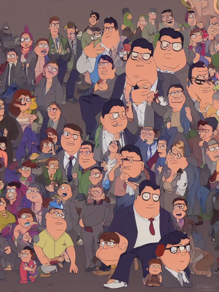 Seth MacFarlane dressed as Peter Griffin, extremely | Stable Diffusion ...