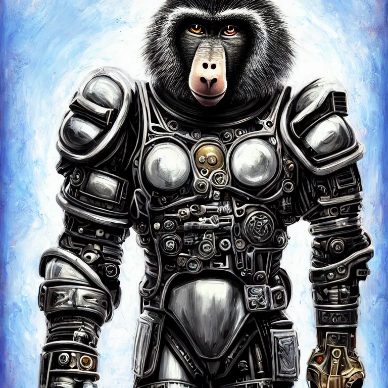 a portrait of a muscular anthropomorphic cyberpunk | Stable Diffusion ...