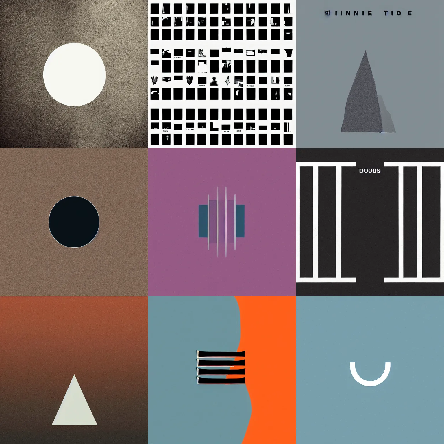 a minimalist album cover | Stable Diffusion