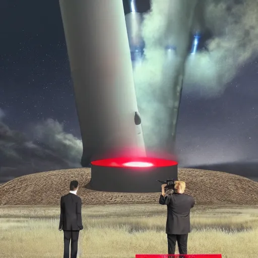 cinematic shot of donald trump standing in front of a | Stable ...