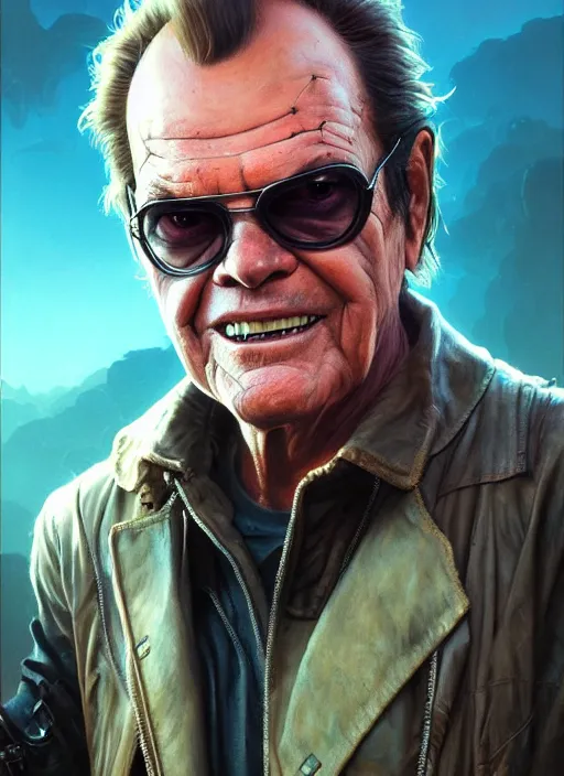 highly detailed portrait of jack nicholson as | Stable Diffusion | OpenArt