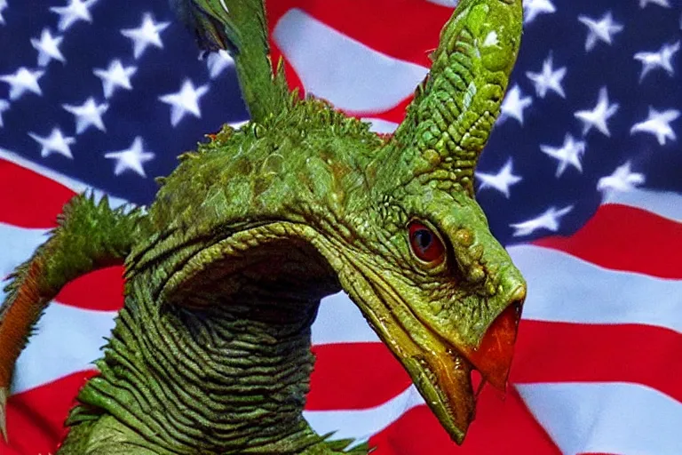 america's first openly reptoid president, news still | Stable Diffusion ...