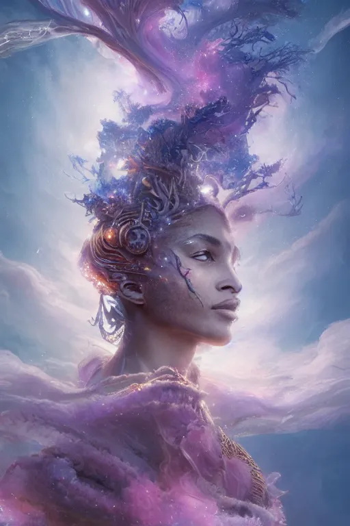 mysterious detailed cgi matte painting of a ciara the | Stable ...