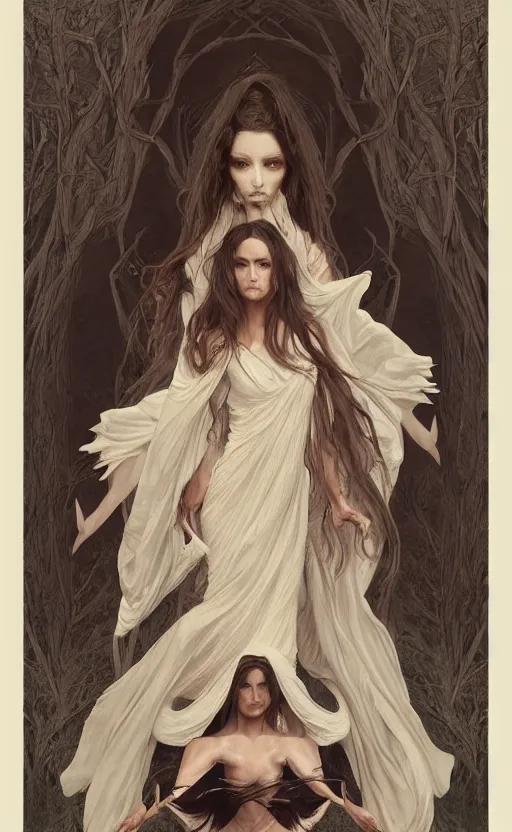 matte painting of the three fates, dark and ethereal, | Stable ...