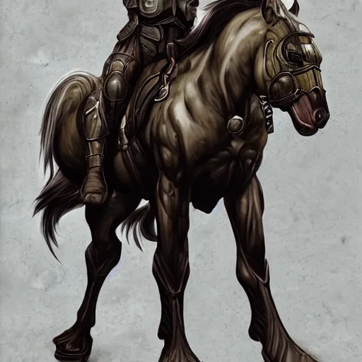 a gigantically muscular anthro horse in a research | Stable Diffusion