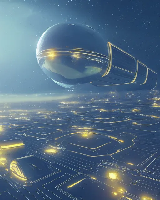 Solarpunk space ship, futuristic utopia, scifi, | Stable Diffusion ...