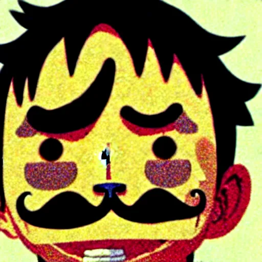 luffy with [ mustache ] by kim jung gi | Stable Diffusion | OpenArt