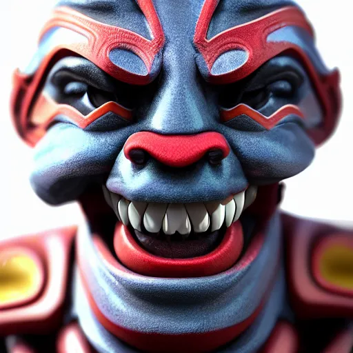 closeup headshot 3 d toy tribal maori god as funco | Stable Diffusion | OpenArt