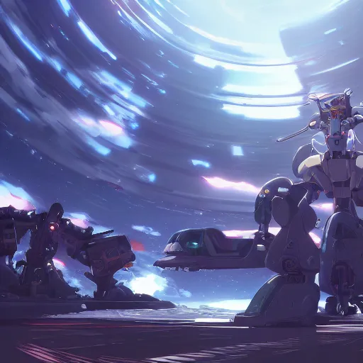 the cockpit for the sentinel siege mecha, anime | Stable Diffusion ...