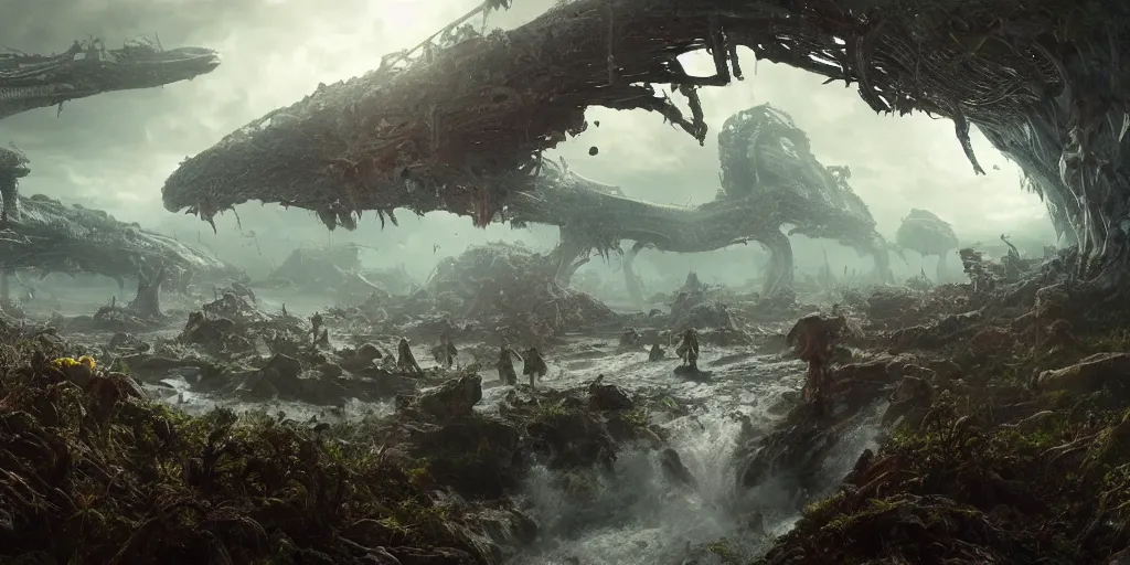 Planet invasion of alien zombies, ressistance of the | Stable Diffusion ...