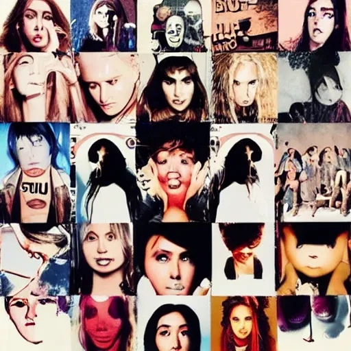 album cover of a pop group named stfu, album cover | Stable Diffusion ...