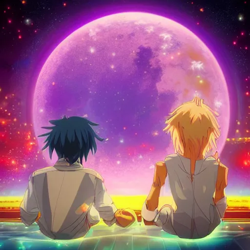 Beautiful anime girl is staring off into the distance | Stable ...