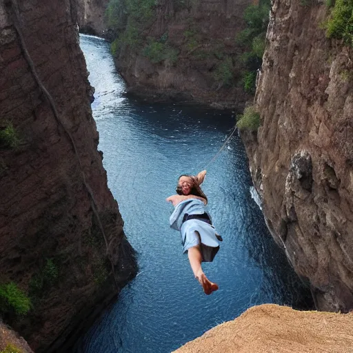 falling off a cliff | Stable Diffusion | OpenArt