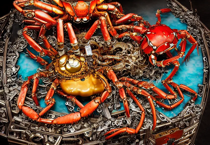 complexity. insane detail. an opulent banquet of food | Stable ...