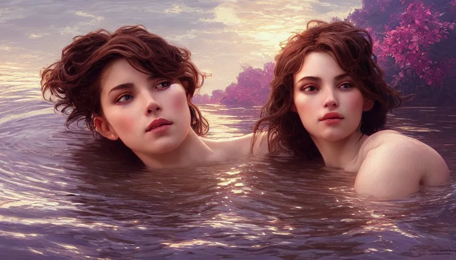 perfectly-centered-Portrait of the most beautiful | Stable Diffusion ...