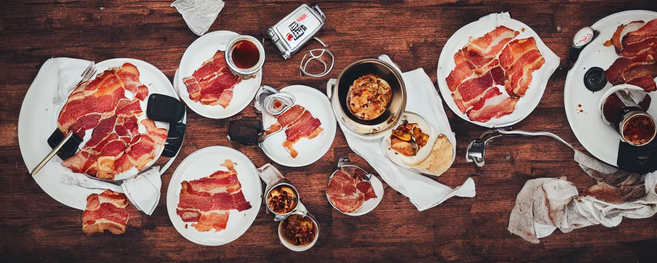 bacon, authentic, zeiss, 3 5 mm, dslr, food | Stable Diffusion | OpenArt