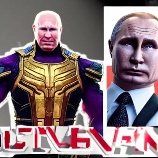 Putin as thanos | Stable Diffusion | OpenArt