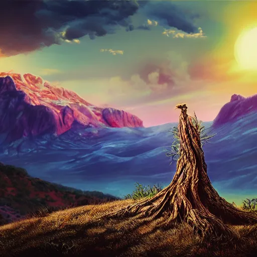 anya forger standing near a beautiful landscape, | Stable Diffusion ...