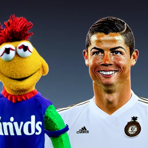 Christiano Ronaldo as a muppet | Stable Diffusion | OpenArt