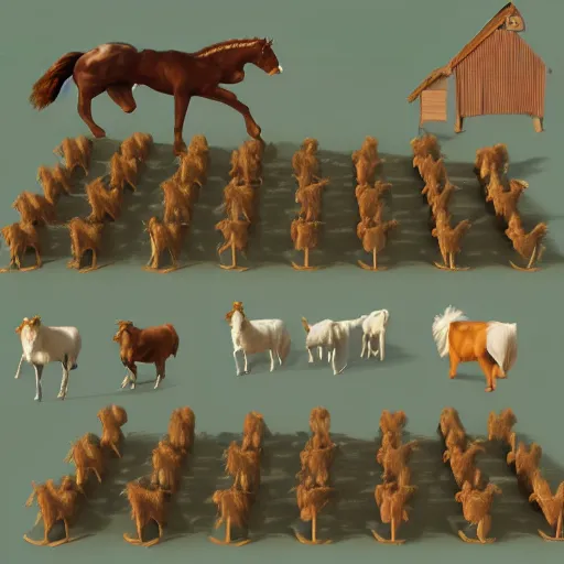 napoleon animal farm 3d model | Stable Diffusion | OpenArt