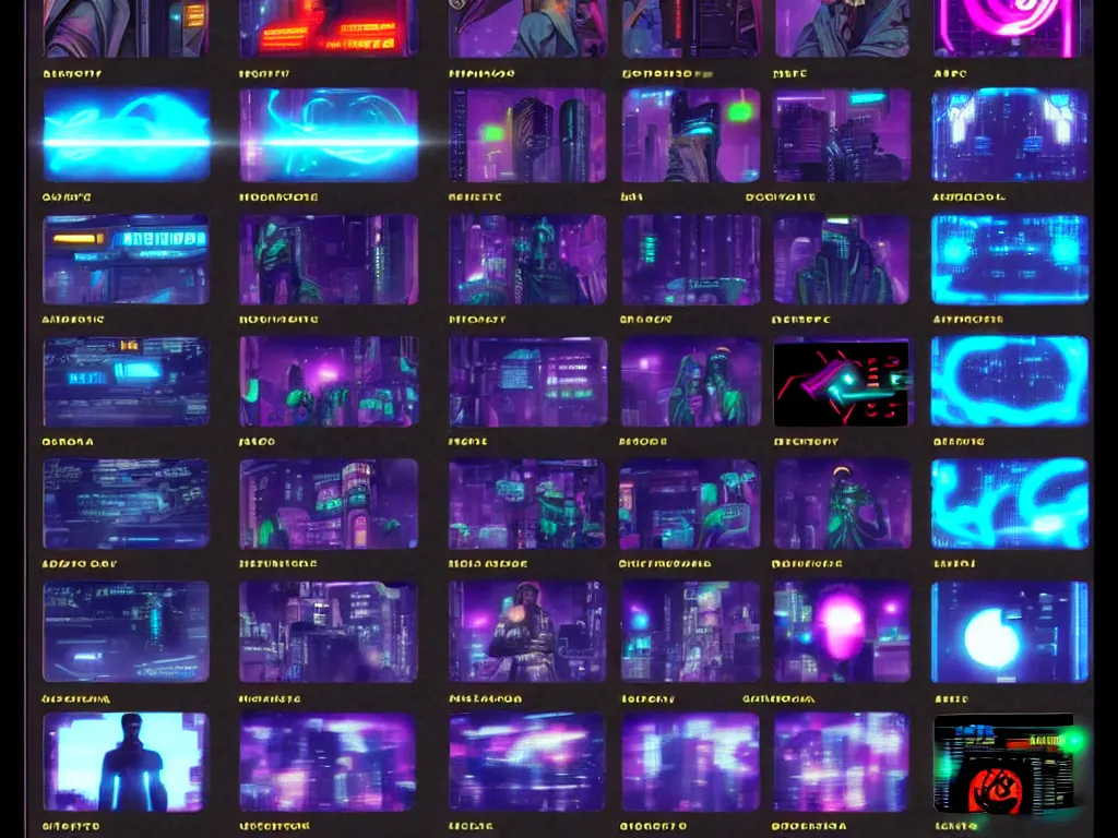 epic card scans cyberpunk style | Stable Diffusion | OpenArt